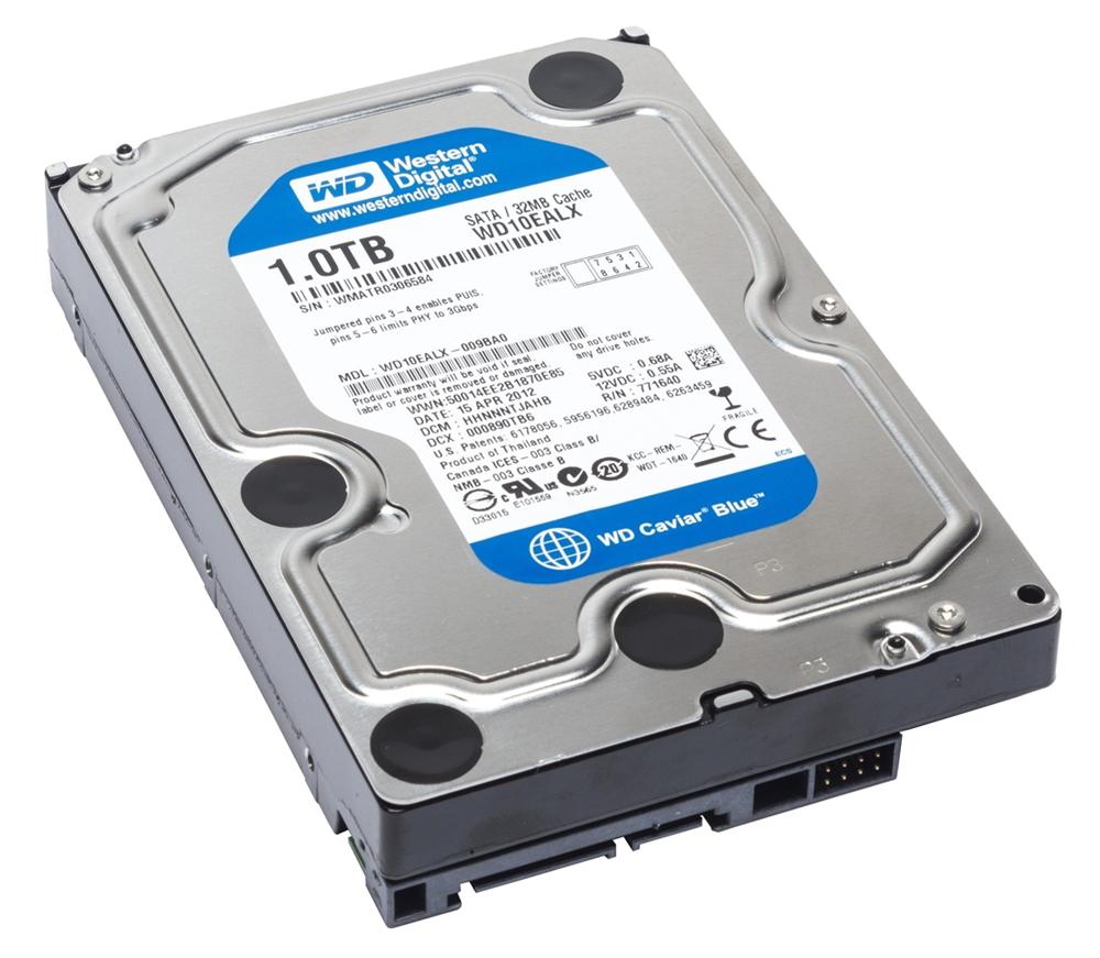 Western Digital WD10EALX-009BA0 1TB 3.5" 32MB SATA HDD (Desktop)