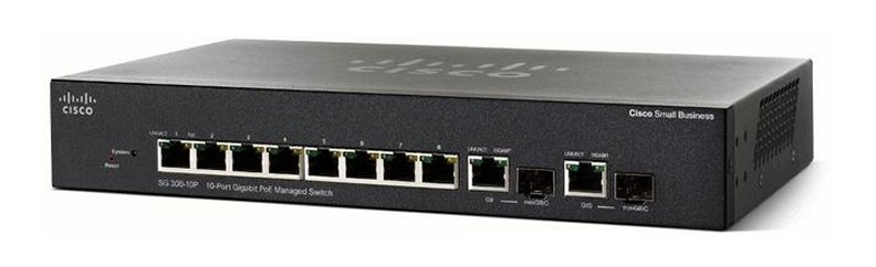 Cisco SG-300-10P 8port Gigabit PoE Managed Switch